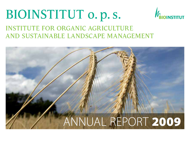 FiBL - Bioinstitut: Annual report 2009 Now Published