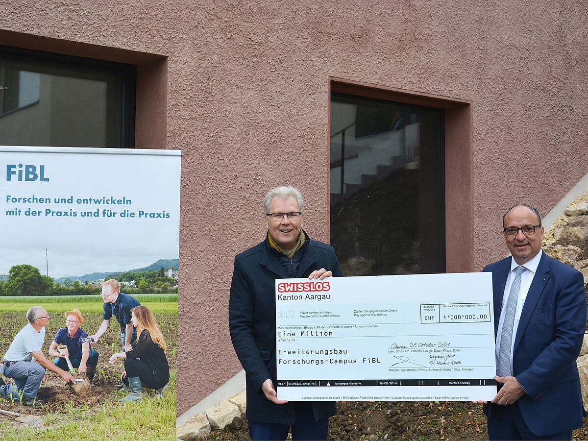 FiBL - Der Neubau am FiBL Schweiz befindet sich im Schlussspurt