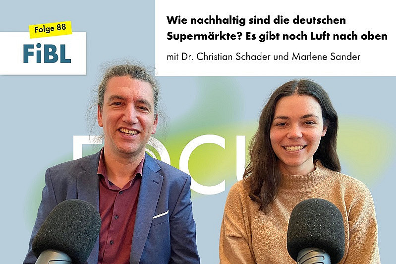 FiBL - Podcast: Wie nachhaltig sind die deutschen Supermärkte? Es gibt ...