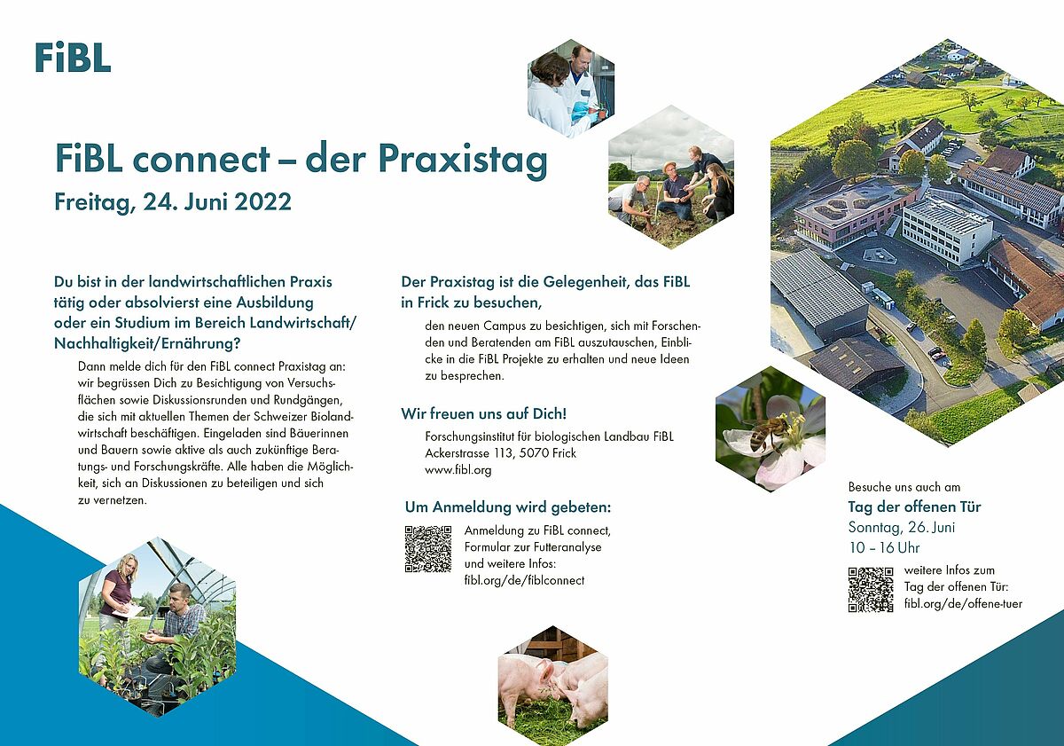 FiBL - FiBL connect – der Praxistag am FiBL Schweiz