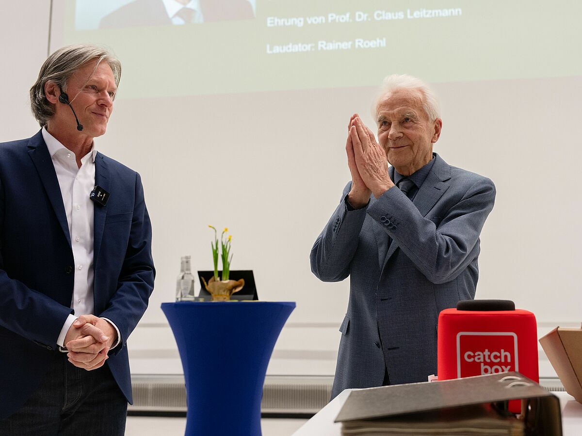 FiBL - Ehrung eines Pioniers der Ernährungsökologie