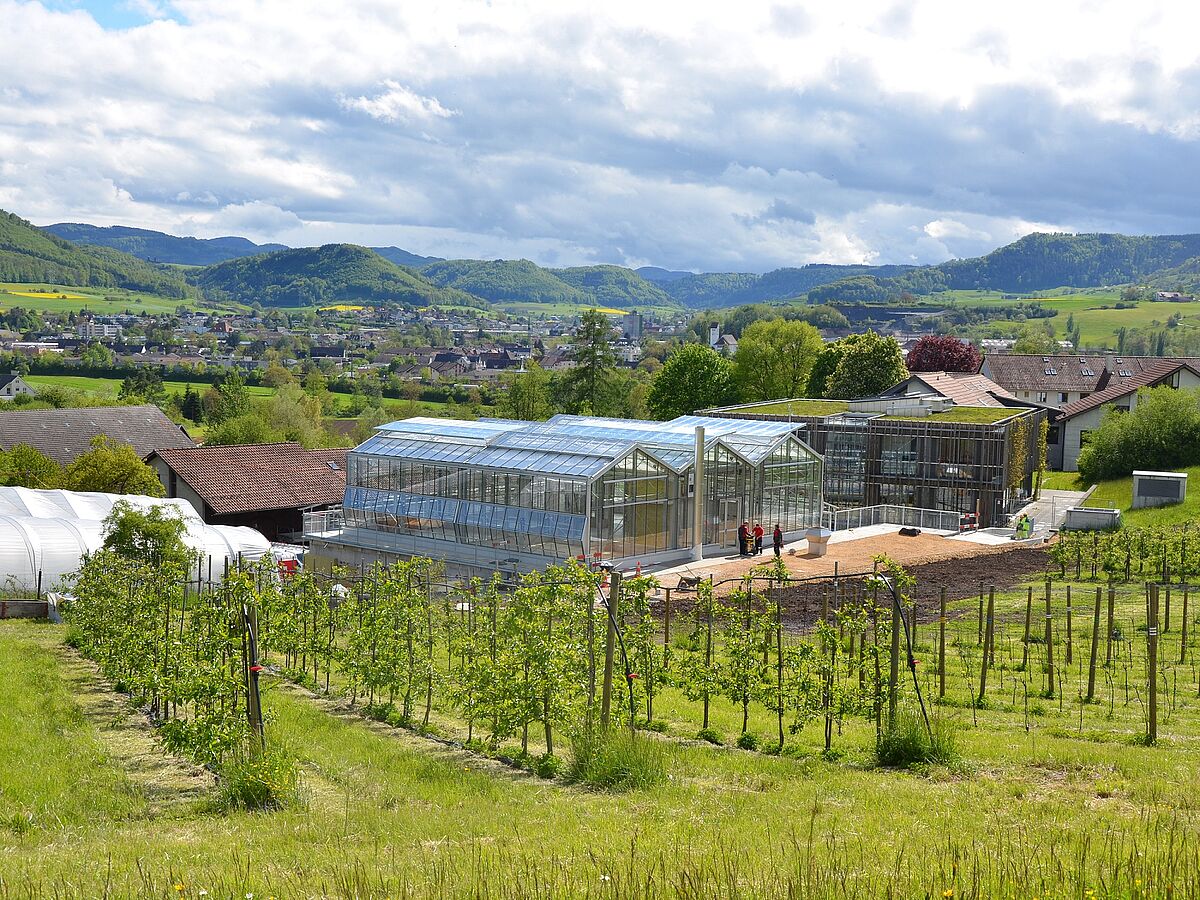 FiBL - Inauguration de la serre pour la recherche au FiBL